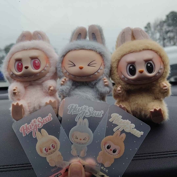 Popmart | Other | Popmart Labubu Have A Seat Set Dada Hehe Baba | Poshmark